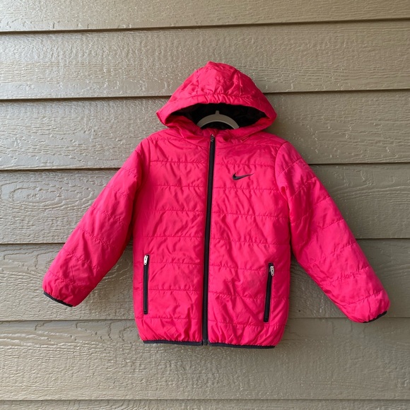 Nike | Jackets & Coats | Nike Girls Polyfill Quilted Insulated Puffer ...
